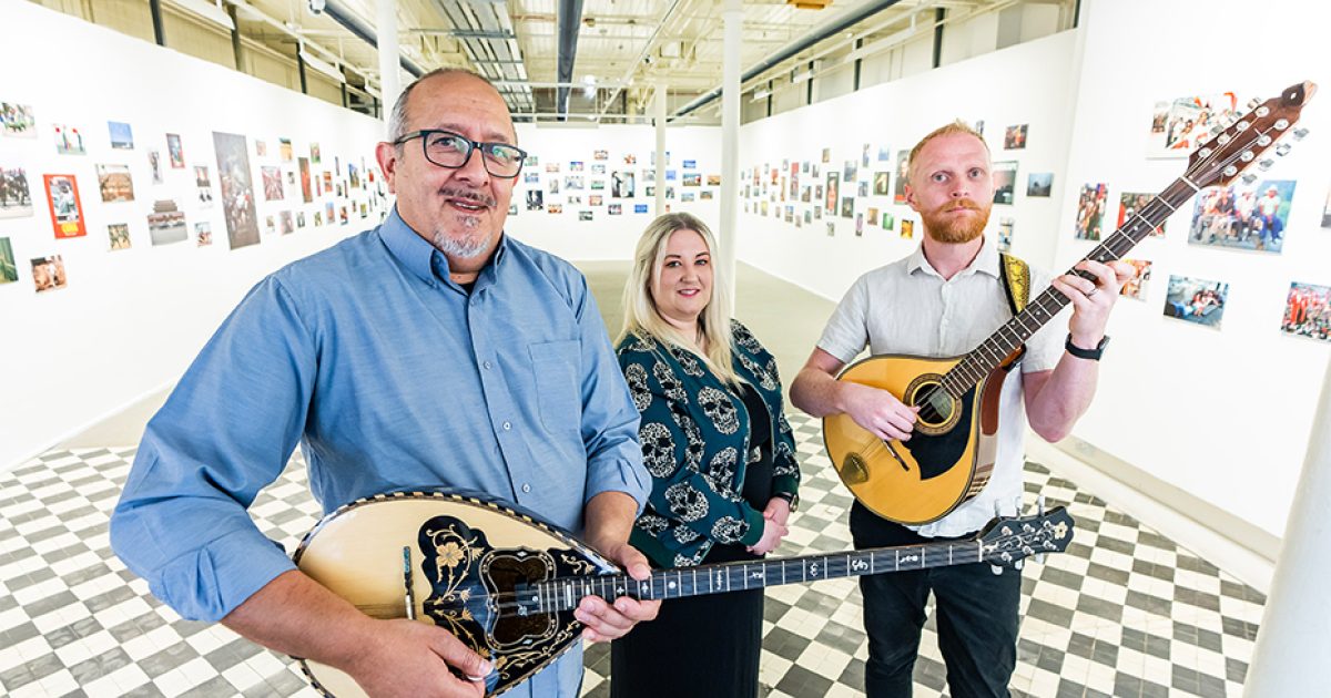 Derry musician, Martin Coyle, and Greek musician,… | Arts Council NI